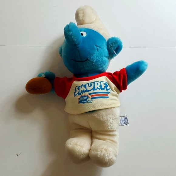 Peyo | Toys | Peyo Vintage Smurfs Stuffed Doll | Poshmark